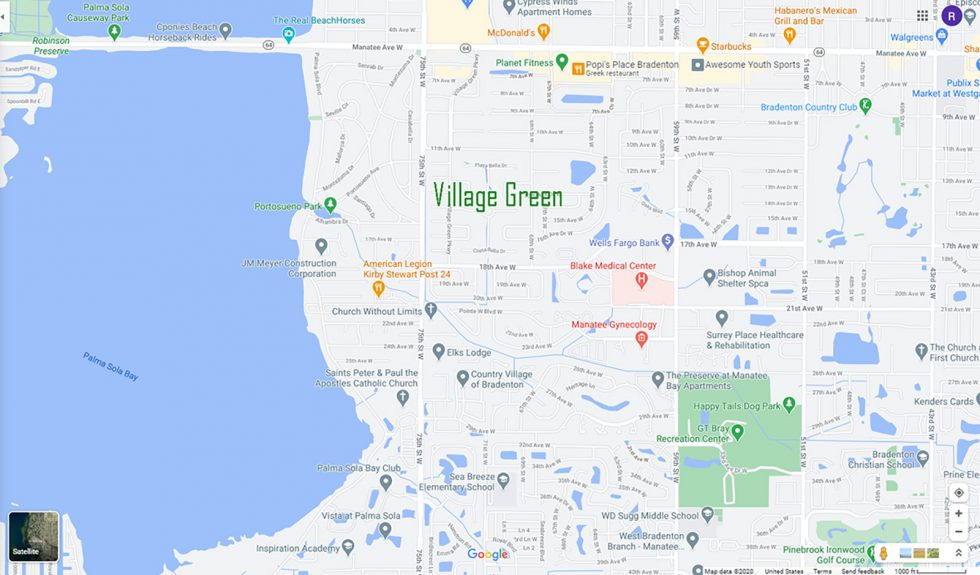 MAP | Village Green Fl